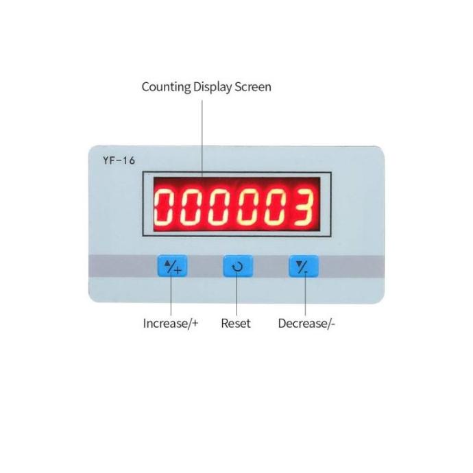 Jual For Sale Counter Digital Display Counter Produksi 6 Digit 7Segment ...