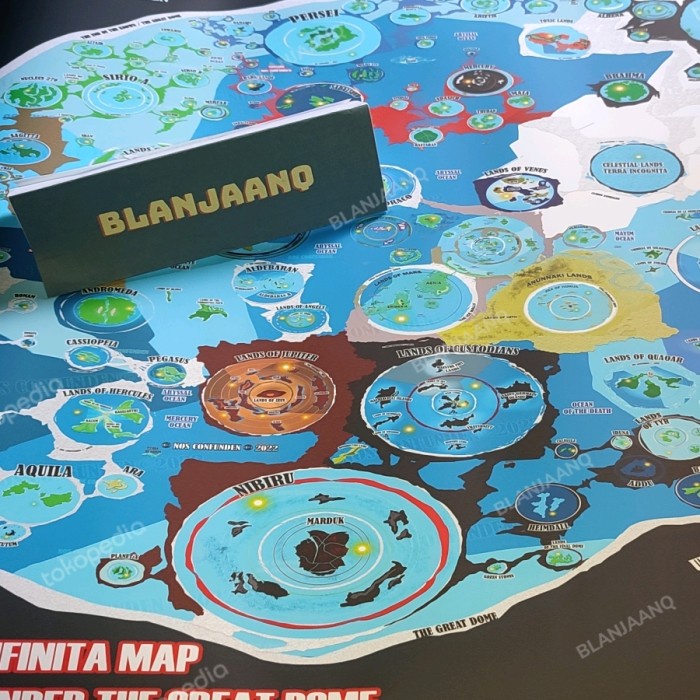 Jual Terra Infinita Map/Peta Terra Infinita Bestseller Peta | Shopee ...