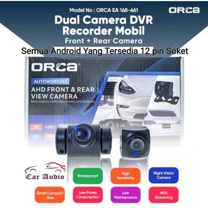 Jual Kamera DVR Head Unit Android ORCA PRO+ Camera DVR Head Unit ...
