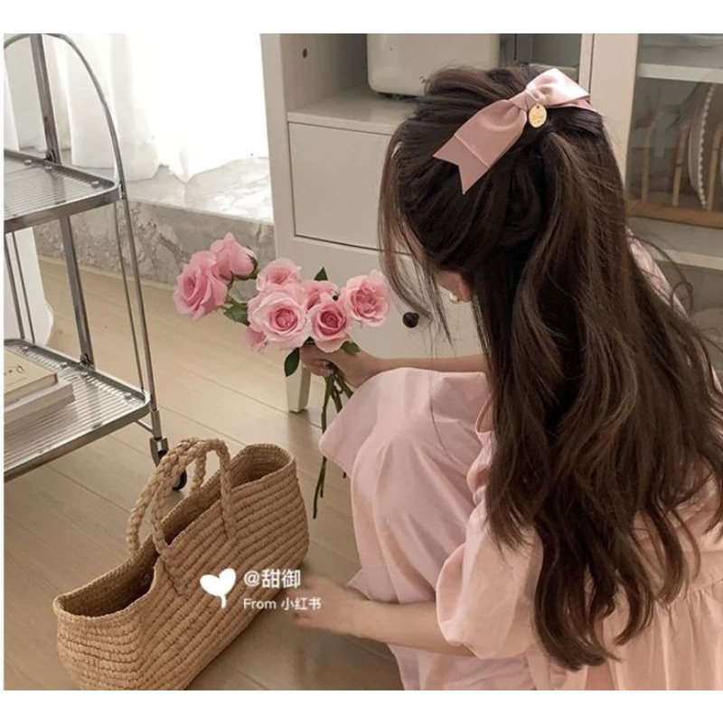 Jual Joy Korean Hairclip Ribbon Jepit Rambut Korea | Shopee Indonesia