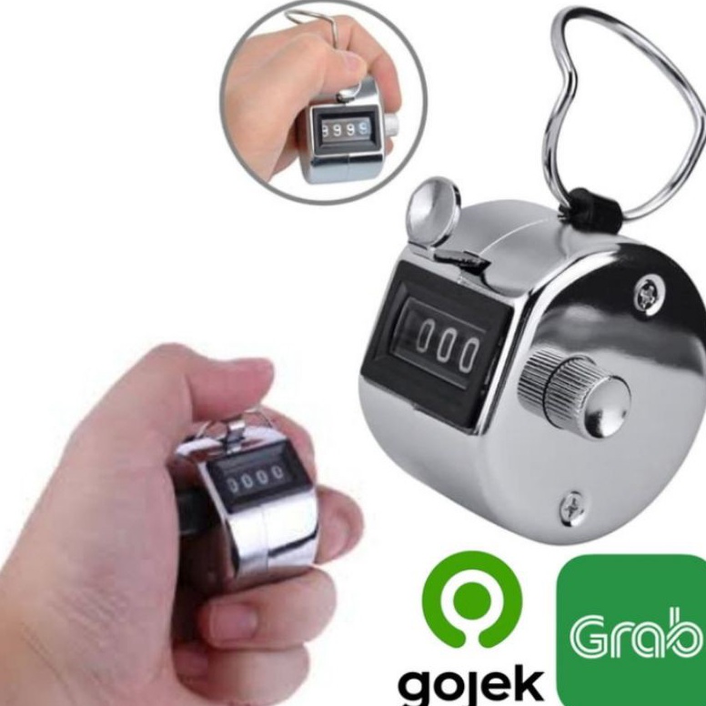 Jual Impor Terbaru Hand Tally Counter / Tasbih Digital Counter Besi ...