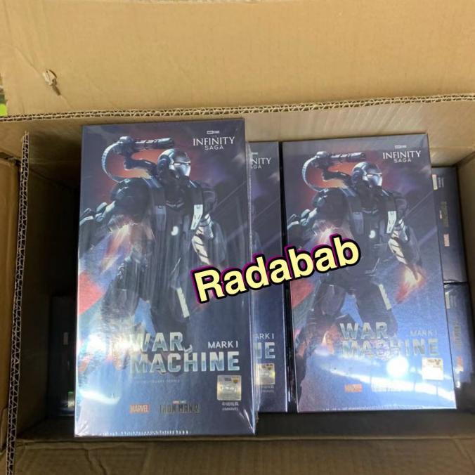 Jual ZD Toys Avengers Ironman 2 War Machine Mark 1 Infinity - ZDToys ...