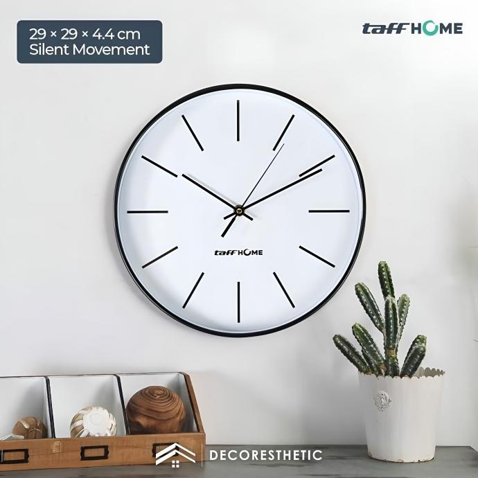 Jual Jam Dinding Analog Senyap Bulat Lingkaran Silent Movement Wall ...