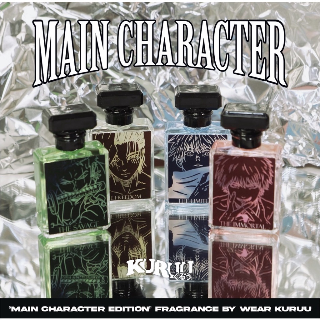 Jual Main Character Inspired Fragrance [Perfume Parfum Anime] | Shopee ...