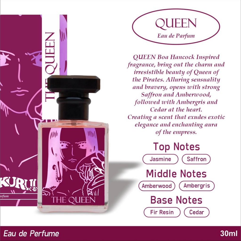 Jual Kuruu Main Character Inspired Fragrance [Perfume Parfum Anime] Vol ...