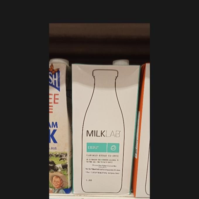 Jual monggo] MILKLAB MILK LAB COCONUT 1 LITER MILK FOR COFFEE | Shopee ...