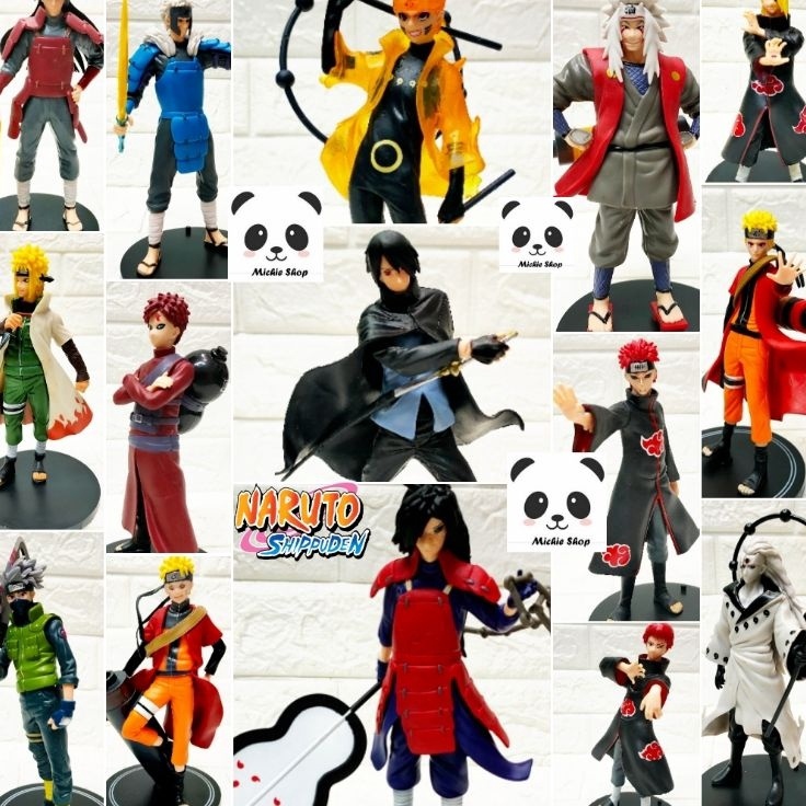 Jual Top Design Figure Naruto Shippuden 17 cm Topper Anime Naruto ...