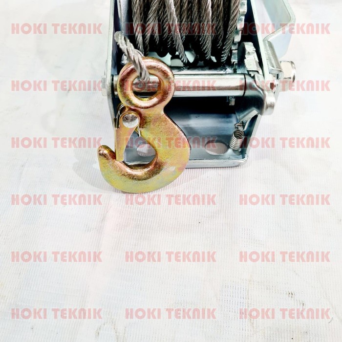 Jual Katrol Manual Kerekan Manual Alat Derek Hand Winch Wipro 350Kg ...