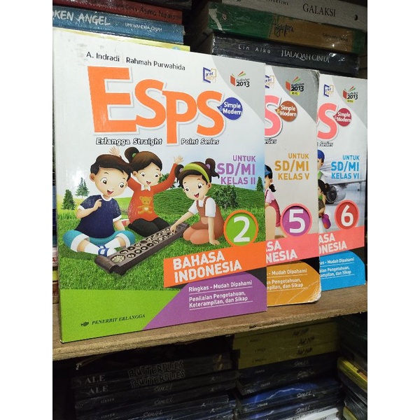 Jual Buku ESPS BAHASA INDONESIA 1,2,3,4,5,6 SD/MI KELAS I,II,III,IV,V,VI ERLANGGA | Shopee Indonesia