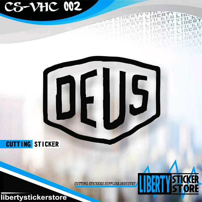 Jual Cutting Sticker Deus Ex Machina 2 | Stiker Deus Ex Machina 2 ...