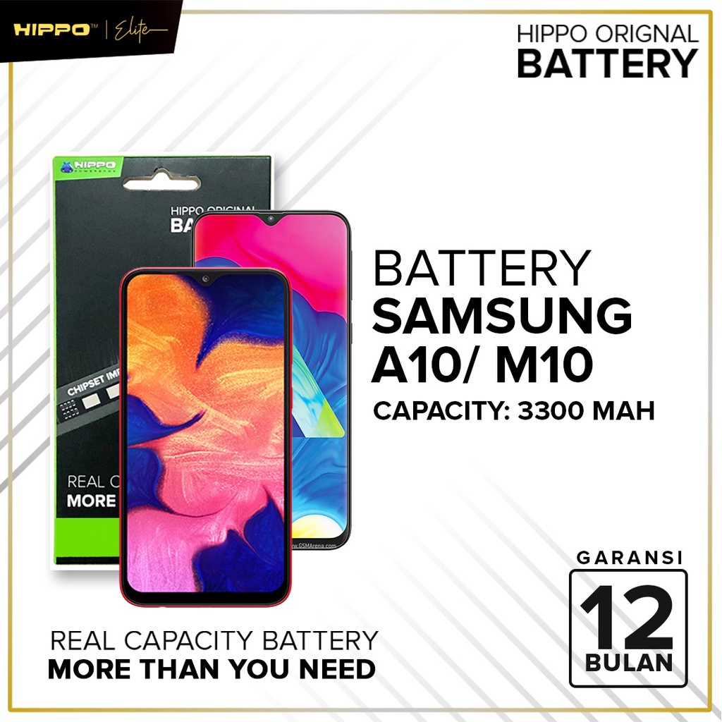 Jual Hippo Baterai Samsung EB-BA750ABU | A10 2019 / M10 / A7 2018 ...