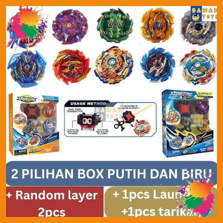 Jual mainan gangsing beyblade burst launcher lord spriggan phoenix ...