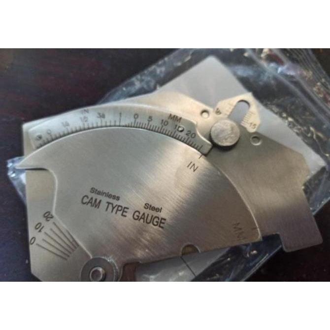 Jual MG-8 Welding Inspection Gauge Welding Gauge Pengukur Fillet Hasil ...