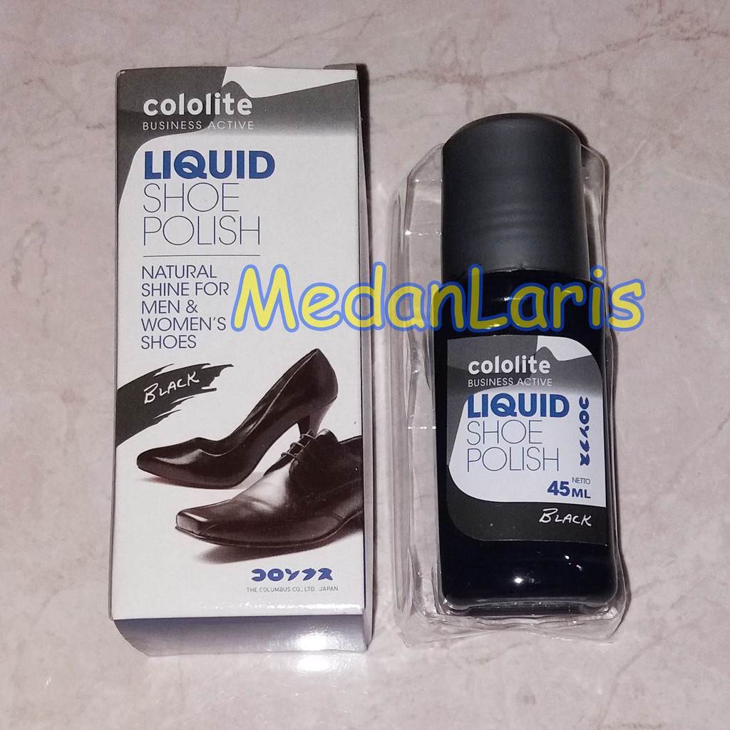 Jual MNPC0811 Liquid Shoe Polish COLOLITE / Semir Sepatu Cair 45ml ...