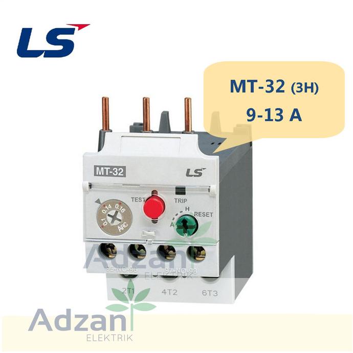 Jual Thermal Overload Relay MT-32/3H (9-13)A LS LSis | Shopee Indonesia