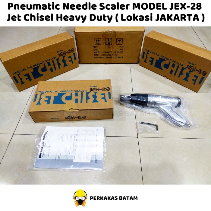 Jual Nitto Kohki JEX-28 type Needle Scaler Pneumatic Jet Chisel heavy duty | Shopee Indonesia