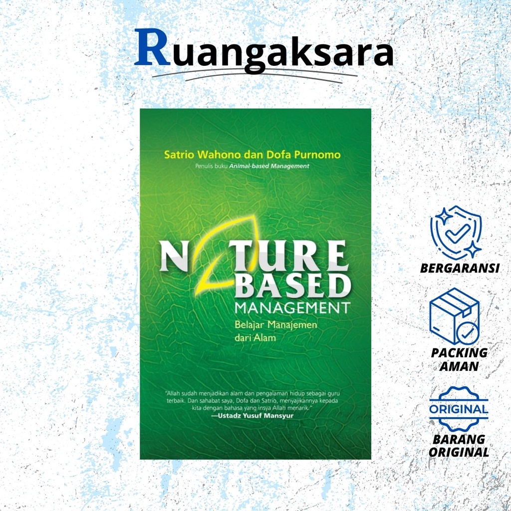 Jual BUKU NATURE-BASED MANAGEMENT | Shopee Indonesia