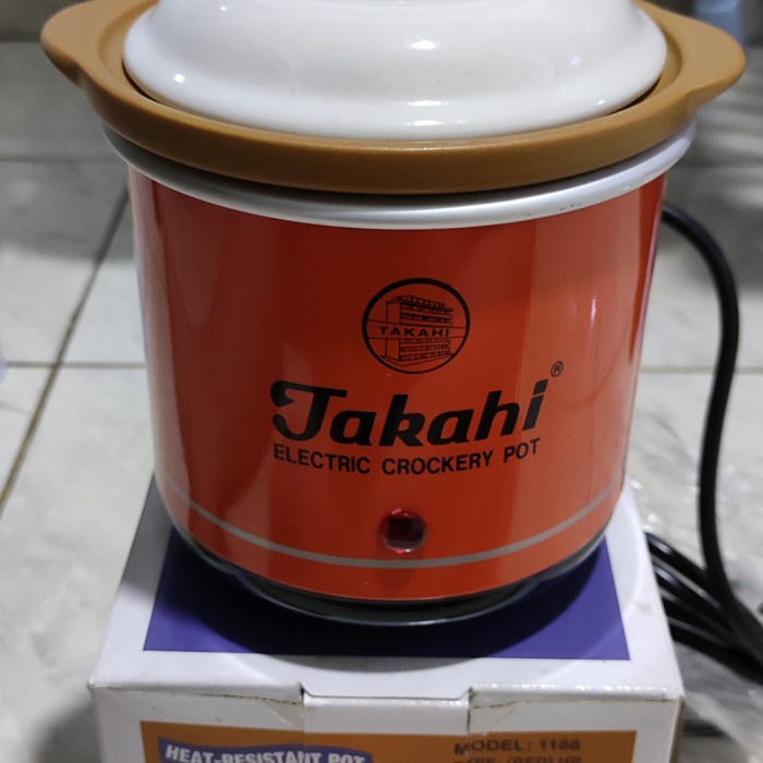 Jual Tutup Keramik Slow Cooker Slowcooker TAKAHI 0.7L 0.7 Liter ...