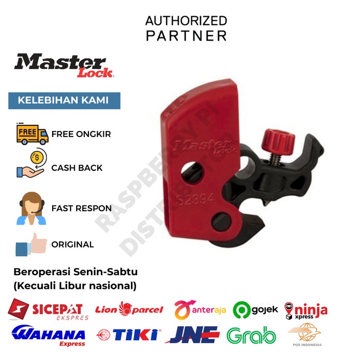 Jual Master Lock S2394 Masterlock S 2394 Lockout Lock Out MCB Kunci ...