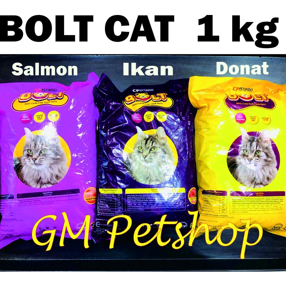 Jual Real Promotion2t7Sh Bolt Makanan Kucing 1kg / Bolt Cat Repack 1kg ...