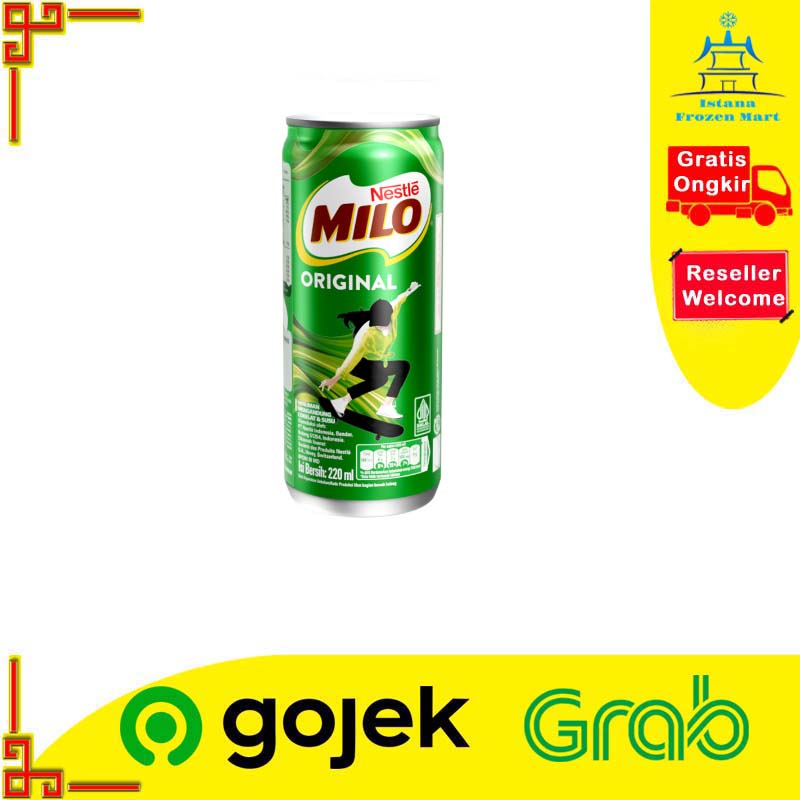 Jual Milo Original Minuman Susu Kaleng 220 ML - NESTLE | Shopee Indonesia