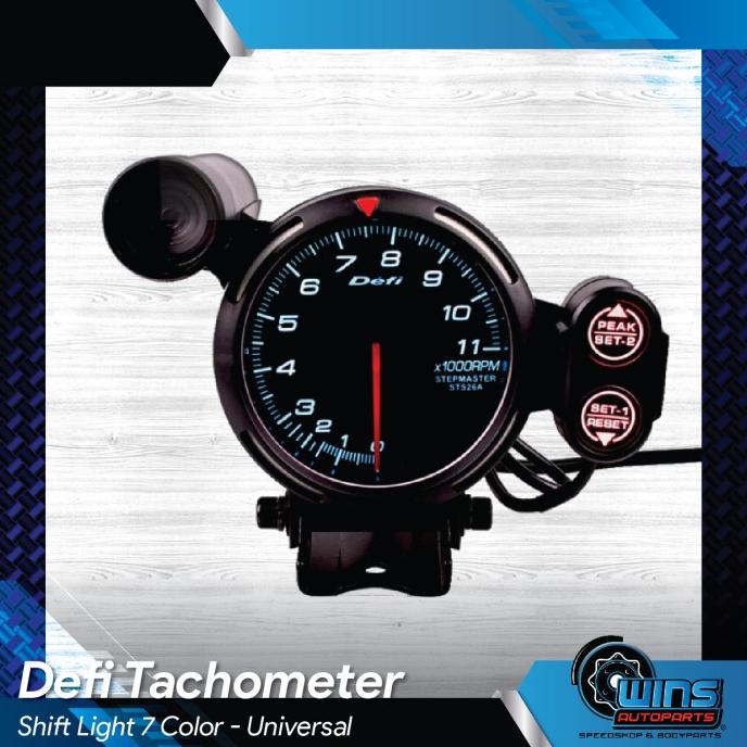 Jual Defi tachometer dgn shift light 7warna 3set | Shopee Indonesia