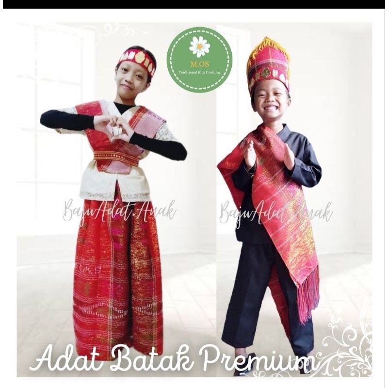Jual Baju Adat Batak Modern Anak Preum Anak TK SD Baju Batak Modern | Shopee Indonesia