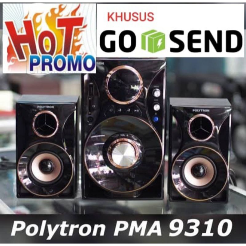 Jual Speaker Multimedia Polytron Pma 9310 Bluetooth Usb (New) | Shopee ...