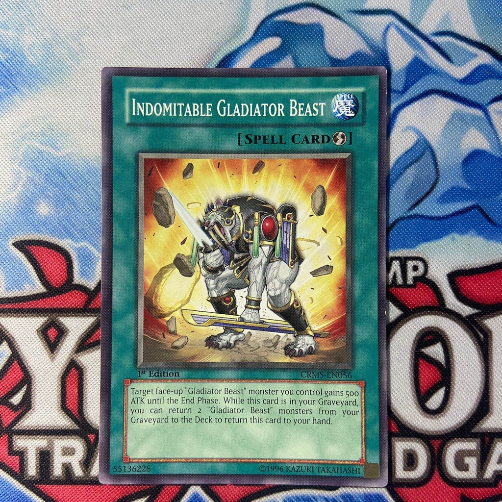Jual yugioh indomitable gladiator beast - common - original | Shopee ...