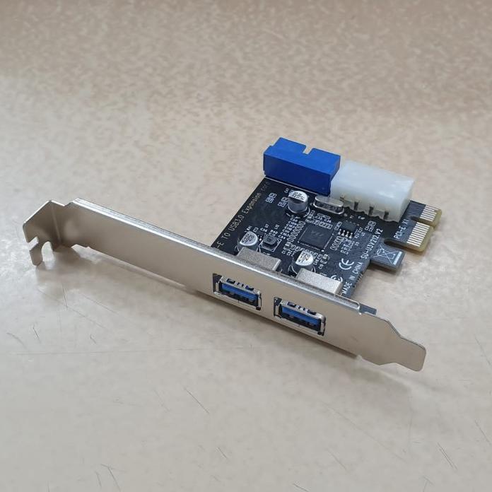 Jual Pcie Usb 3.0 2 Port With 20 Pin Header Front Panel | Shopee Indonesia