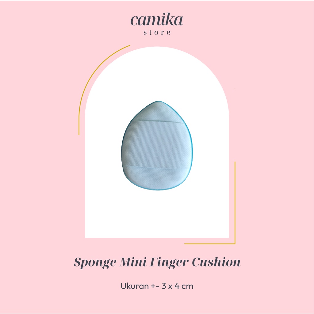 Jual CAMIKA STORE - Sponge Mini Finger Cushion Puff - Spons Cushion ...