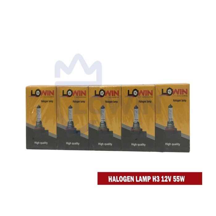 Jual halogen bulb / bohlam halogen lampu mobil h3 24v 70 w clear ...