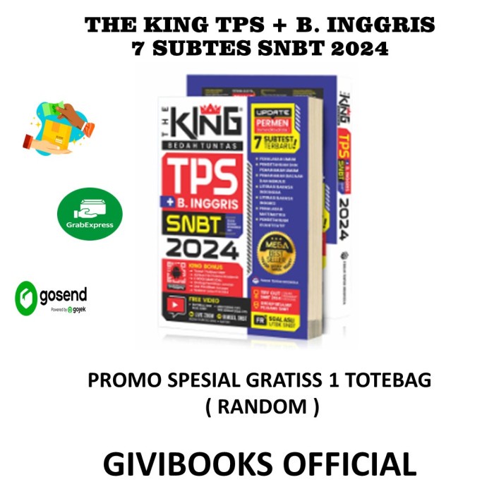 Jual NEW THE KING SNBT 2024 BEDAH MATERI TES POTENSI SKOLASTIK 7 ...