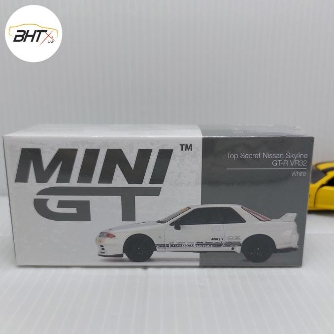 Jual Mini GT Top Secret Nissan Skyline GT-R VR32 White R32 469 Putih ...