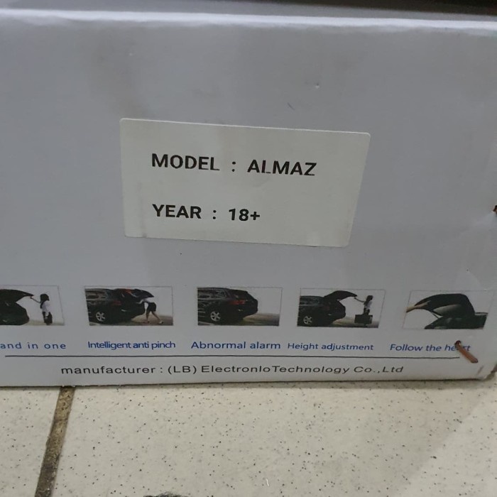 Jual Bagasi Otomatis Power Back Door Tailgate WULING ALMAZ murmer ...