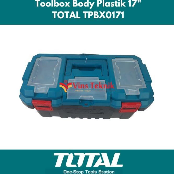 Jual Total Tpbx0171 Toolbox Body Plastik 17" Tool Box Total Tpbx 0171 ...