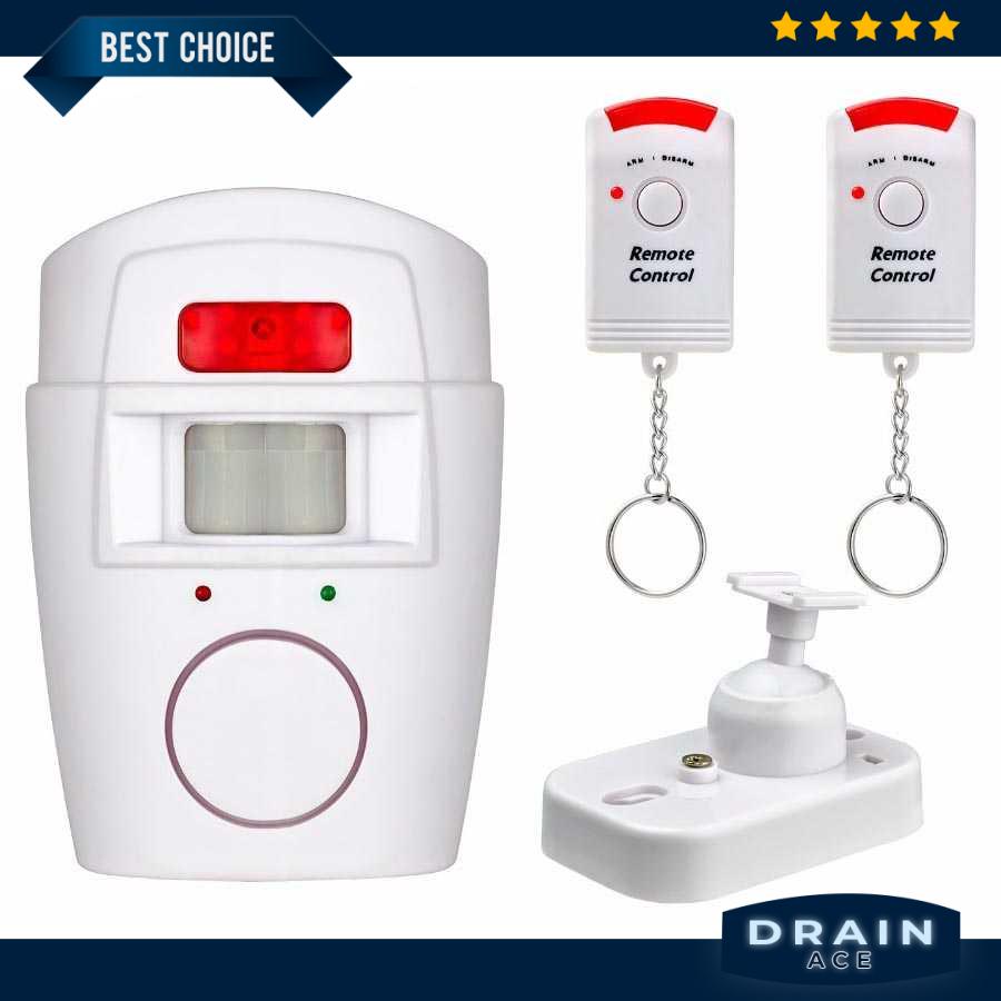 Jual Alarm Anti Maling Infrared PIR Sensor Gerak dengan 2 Remote ...