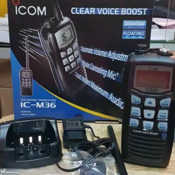 Jual HT ICOM MARINE IC-M36 | Shopee Indonesia