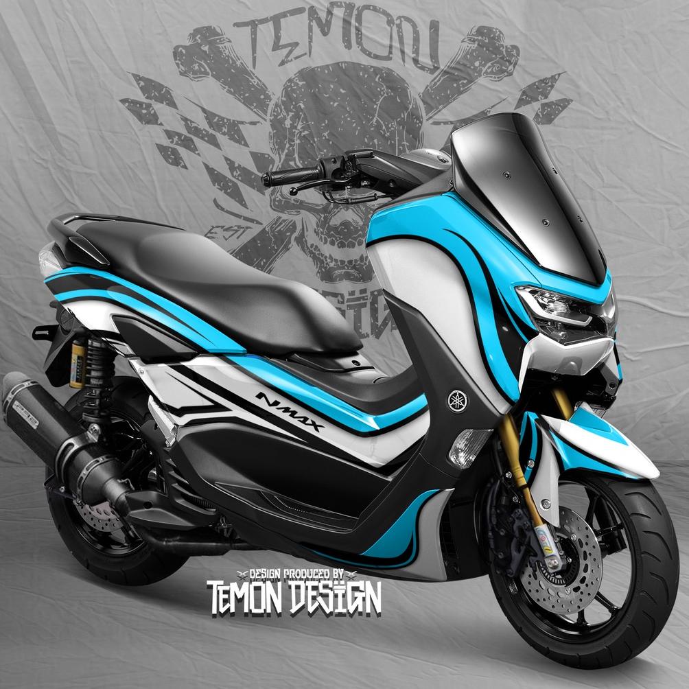 Jual Sticker Nmax Full Body / Decal Yamaha Nmax New 2021 Full Grafis ...