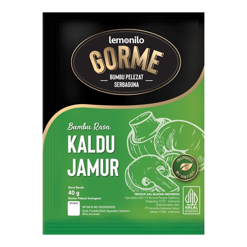 Jual Lemonilo Gorme Bumbu Rasa Kaldu Jamur 40 g | Shopee Indonesia