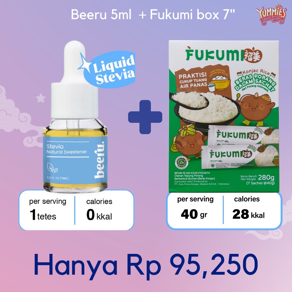 Jual Fukumi Box isi 7 Sachet + Beeru 5 ML - Paket Sehat | Shopee Indonesia