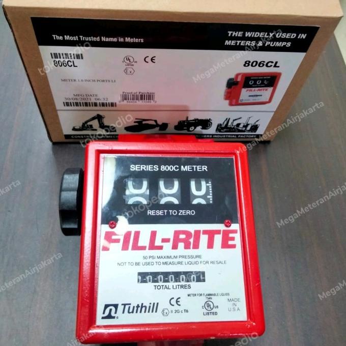 Jual Flow Meter Fill-Rite Size 1 Inch Series 800C | Shopee Indonesia