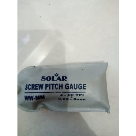 Jual Alat Ukur Baut Screw Pitch Gauge | Shopee Indonesia