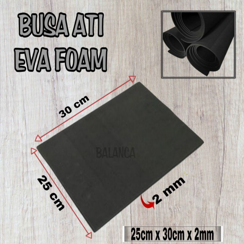 Jual Busa Ati Eva Foam 25cm x 30cm x 2mm | Shopee Indonesia