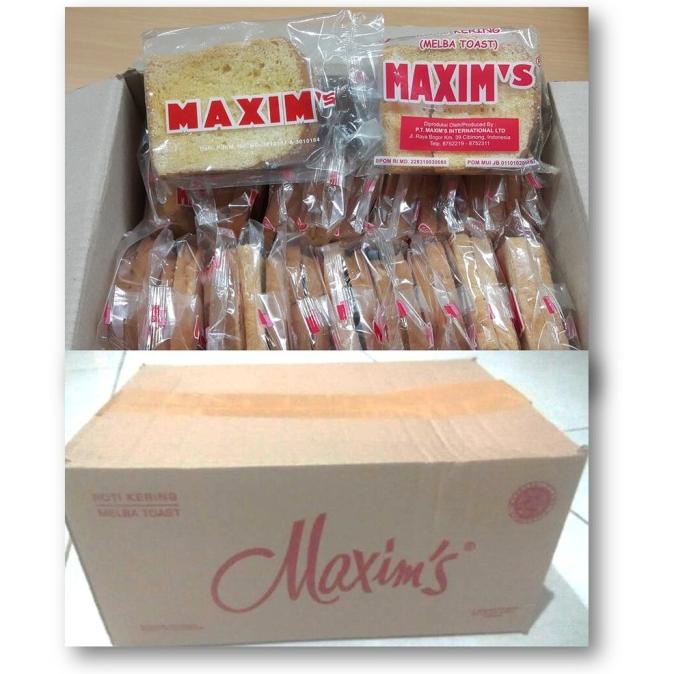 Jual roti kering maxim melba toast maxim | Shopee Indonesia