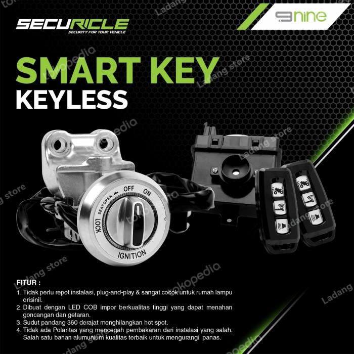 Jual Kunci Keyless Yamaha Nmax / Smartkey Pnp Plus Alarm Original Nine ...