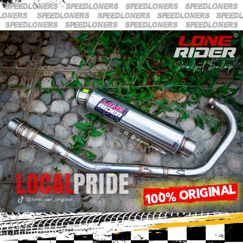 Jual Knalpot Lone Rider FU FI - LONE RIDER ORIGINAL - Middle End PNP ...