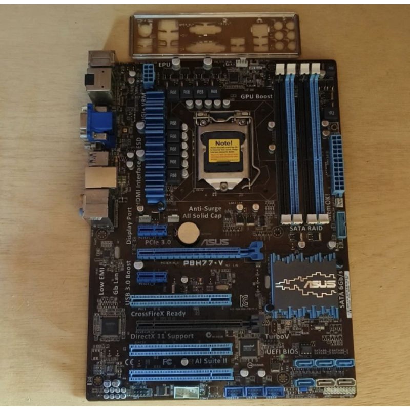 Jual MOBO/MOTHERBOAD ASUS H77 ATX / LGA 1155, PCI EXPRES 3.0 / 4 SLOT ...