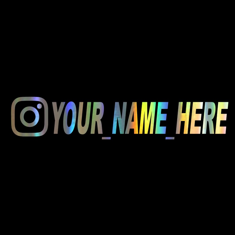 Jual User Name Custom Logo Sticker Car Stickers And Decals Motorcycle ...