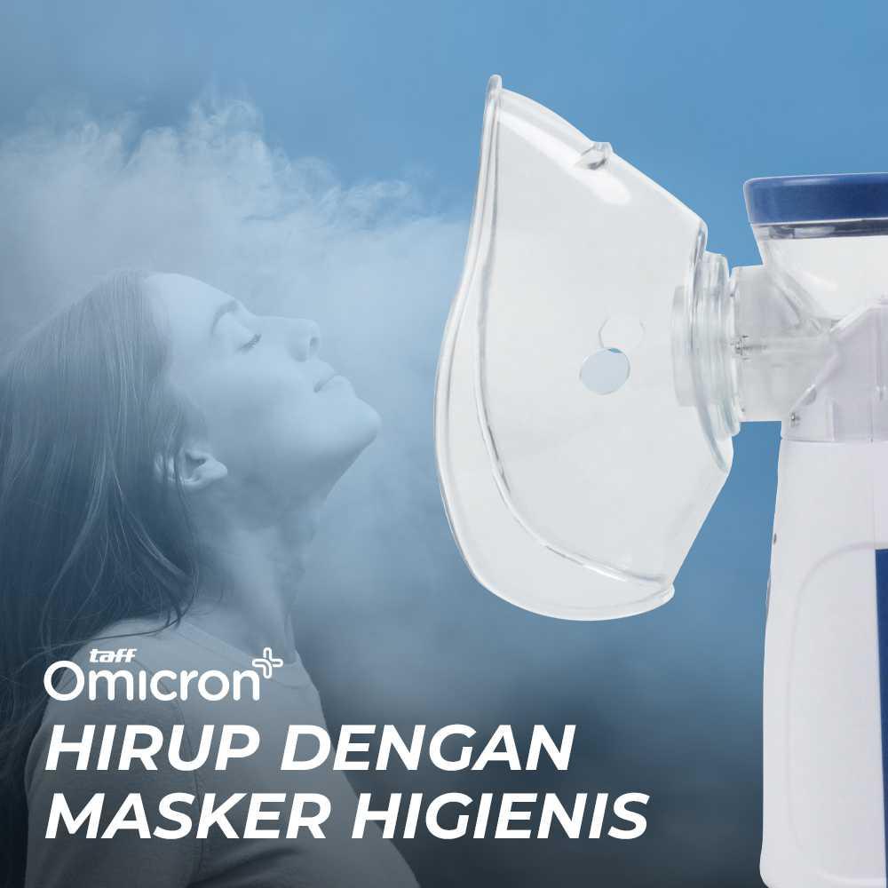 Jual TaffOmicron Alat Terapi Pernapasan Handheld Inhaler Nebulizer Machine USB Charge - JSL-W302 ...